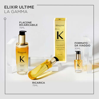 Elixir Ultime - Huile Cheveux Rechargeable | Kerastase
